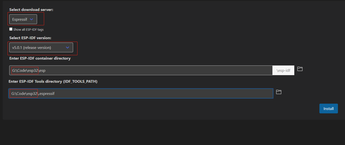 VScode+ESP32-IDF的使用_mac vscode配置esp32idf-CSDN博客