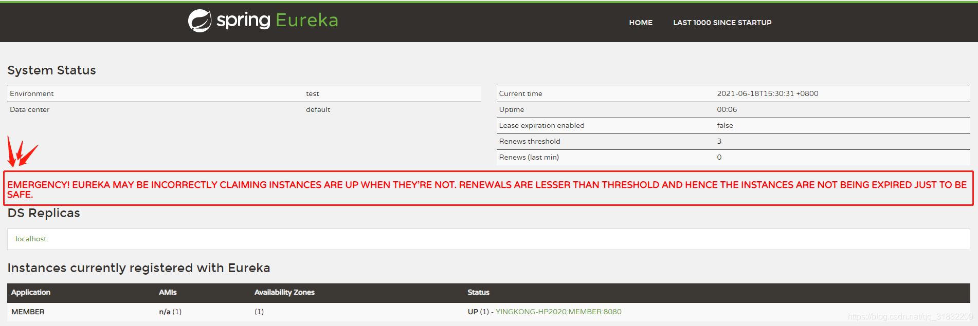 SpringCloud学习[3]-SpringCloud服务注册中心组件eureka_spring cloud注册服务组件-CSDN博客