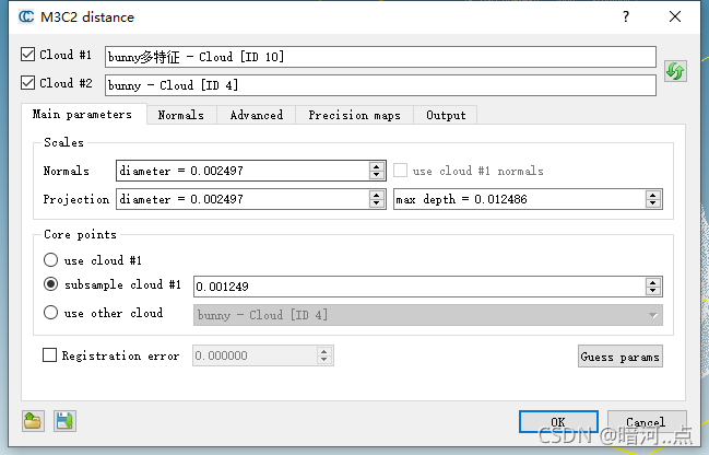 Cloudcompare--M3C2-CSDN博客