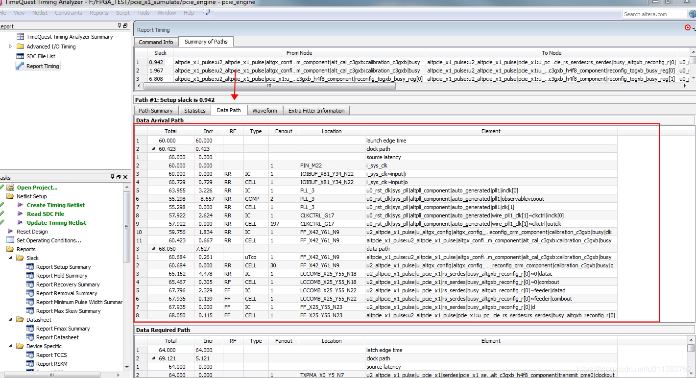 Altera timing analyzer理解_extra fitter information-CSDN博客