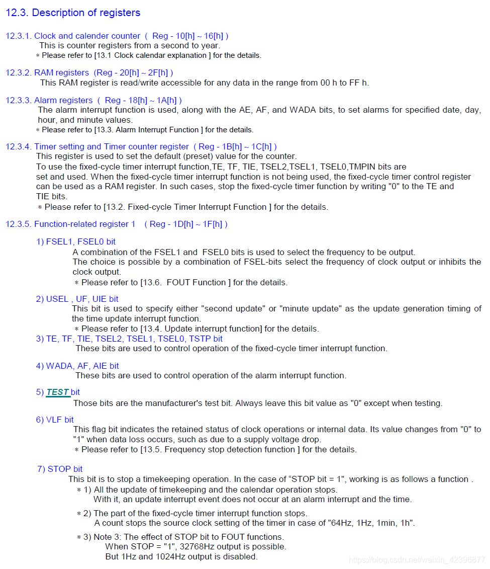EPSON RX8010SJ RTC 调试笔记 之三，I2C 寄存器表_rx8010sj中文资料-CSDN博客