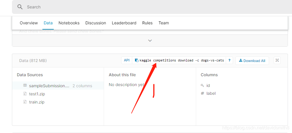 远程Linux服务器利用kaggle API下载kaggle数据集_远程服务器如何下载semantickitti数据集-CSDN博客