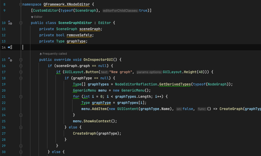 QFramework Pro 开发日志（六）一键生成类图功能介绍_qt自动生成类图-CSDN博客