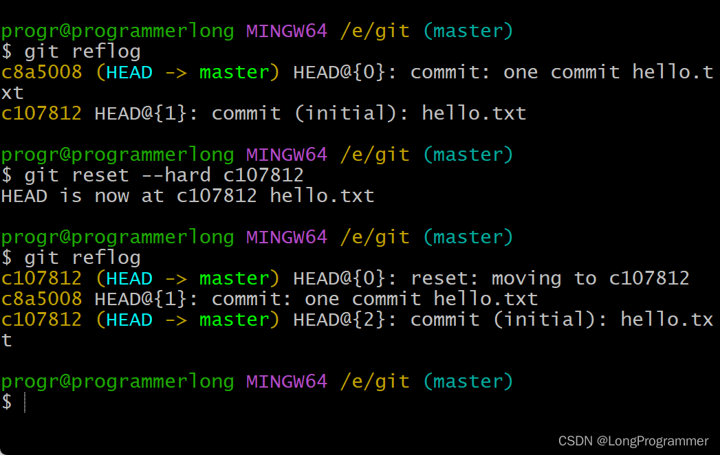 Git分布式版本控制系统_)将hello.txt文件添加到暂存区-CSDN博客