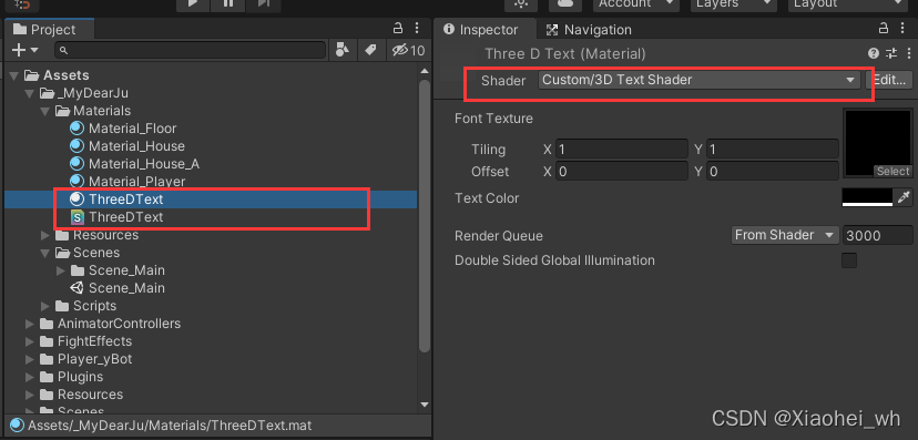 3DText无法被物体遮挡 - 解决_textmesh不被遮挡-CSDN博客
