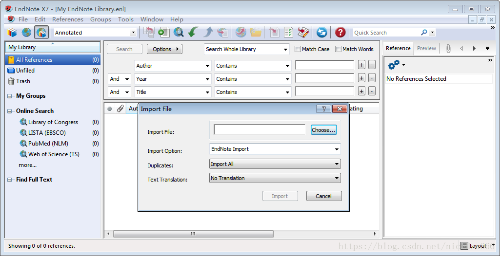 endnote X7 超级初学者教程_endnotex7-CSDN博客