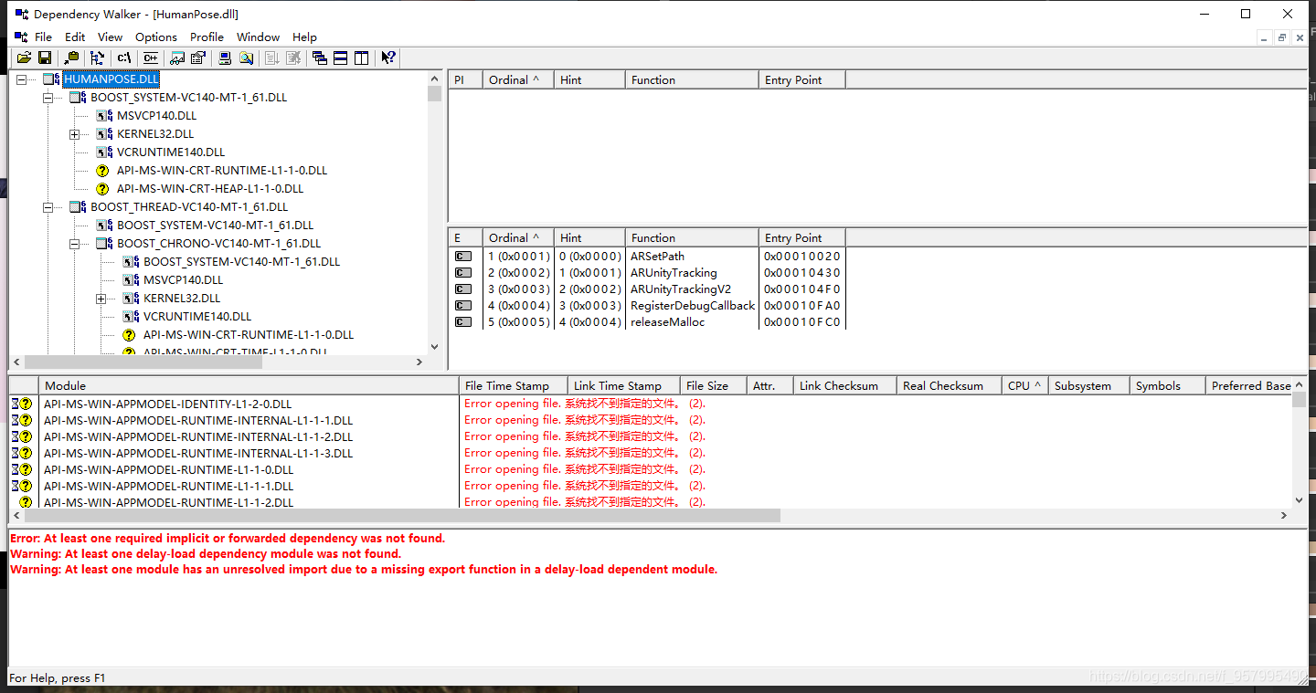 Failed to load ‘Assets/Plugins/******.dll‘ with error ‘找不到指定的模块。_failed to load asset-CSDN博客