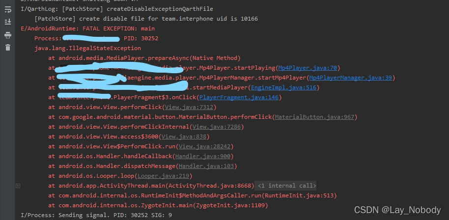 android.media.MediaPlayer.prepareAsync() 抛出 java.lang.IllegalStateException()_音视频_Lay_Nobody-华为开发者空间