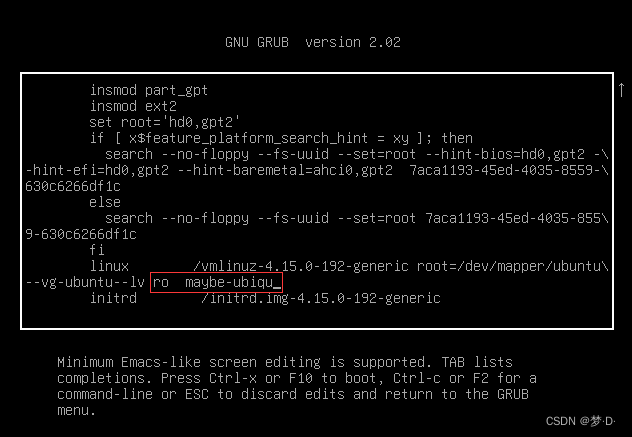 Ubuntu18.04-live 安装部署_ubuntu live-CSDN博客