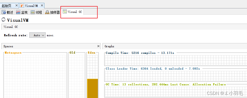 JVisualVM、Visual GC_visualgc-CSDN博客