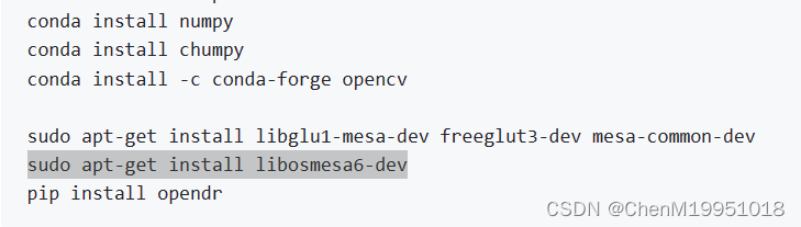 Ubuntu conda环境下安装opendr_conda opendr-CSDN博客