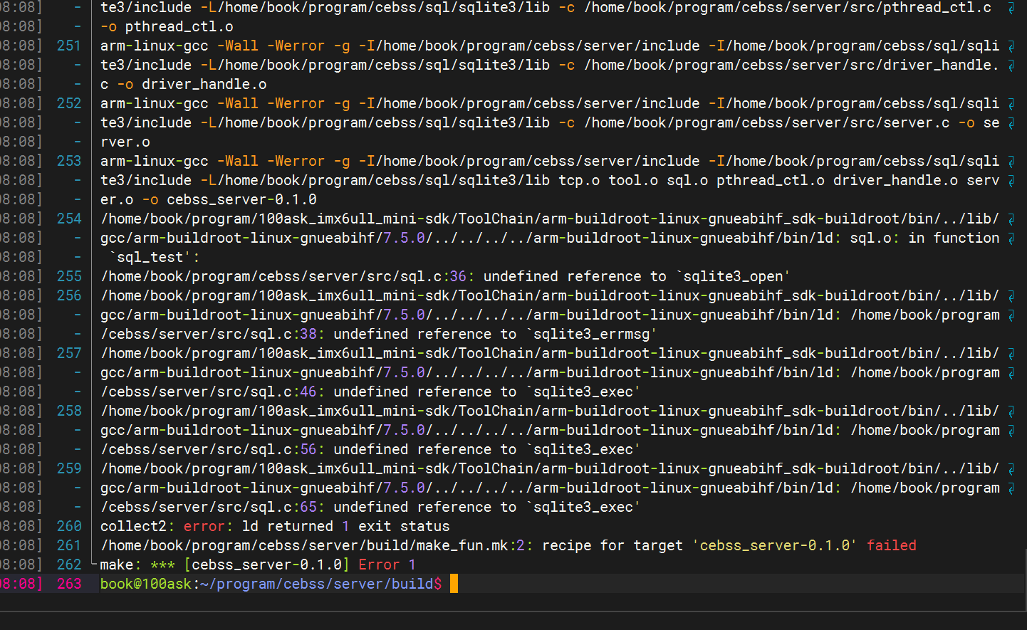 040——移植数据库sqlite3到i.mx6ull_sqlite移植-CSDN博客