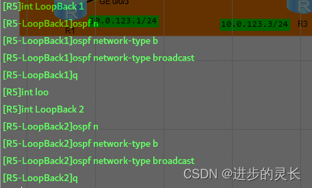 使用华为模拟器eNSP完成ospf配置实验_华为loopback-CSDN博客