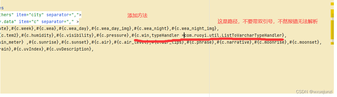 Mybatis将一个集合插入数据库varchar中boolean值往mybatis加到varchar类型 Csdn博客