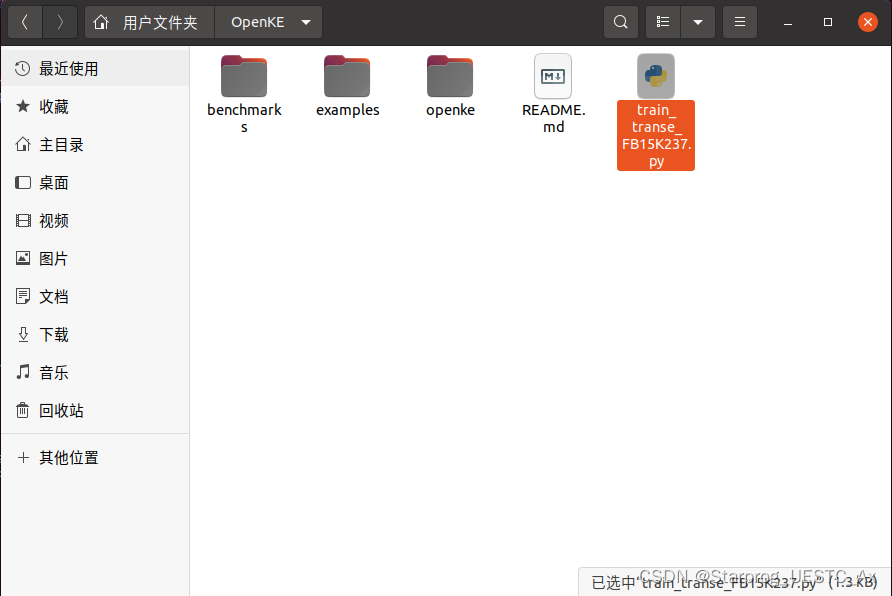 OpenKE 的探索使用（VM 的巨坑）-CSDN博客