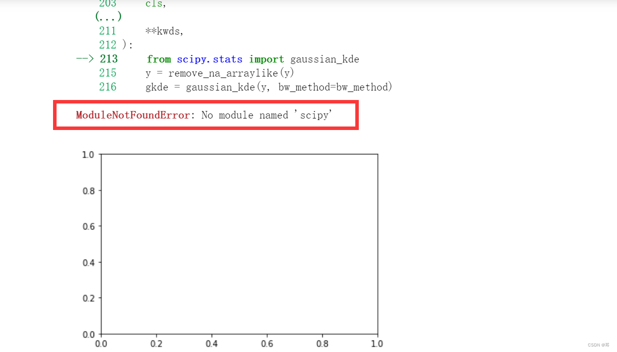 Python出错汇总（3）：No module named ‘scipy‘_no module named 'scipy-CSDN博客