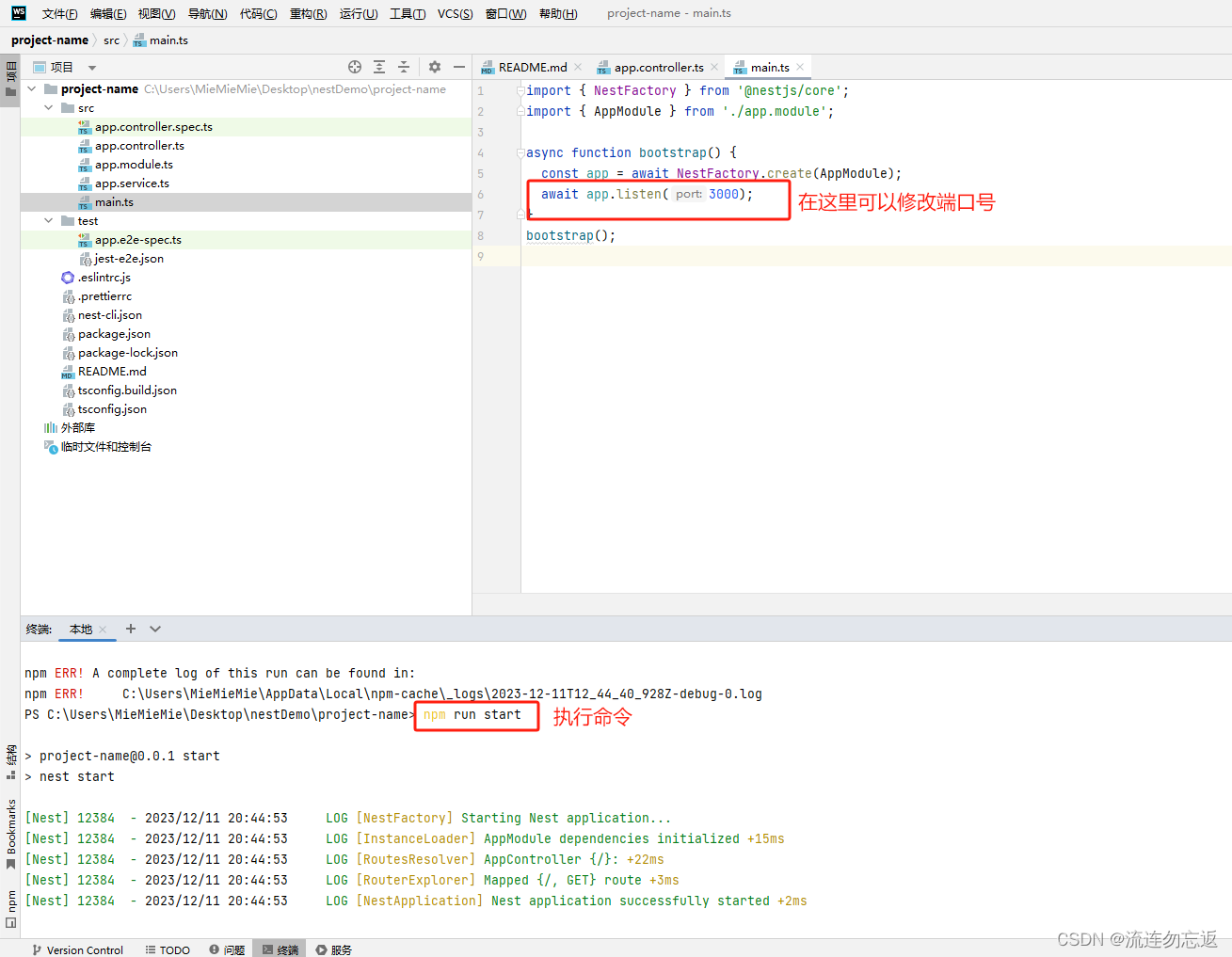 nest.js框架基本使用_nest.js使用教程-CSDN博客