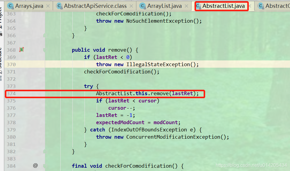Arrays.asList() 创建实例 之iterator.remove()和 add()方法报错java.lang.UnsupportedOperationException_arrays ...