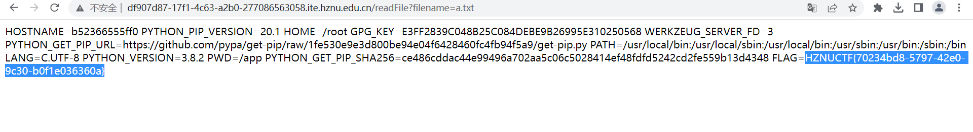 [HZNUCTF 2023 preliminary] 2023杭师大校赛（初赛） web方向题解wp 全_[hznuctf 2023 preliminary]ezlogin-CSDN博客