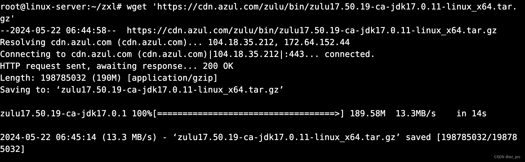 Ubuntu Server 配置java环境_zulu jdk17-CSDN博客