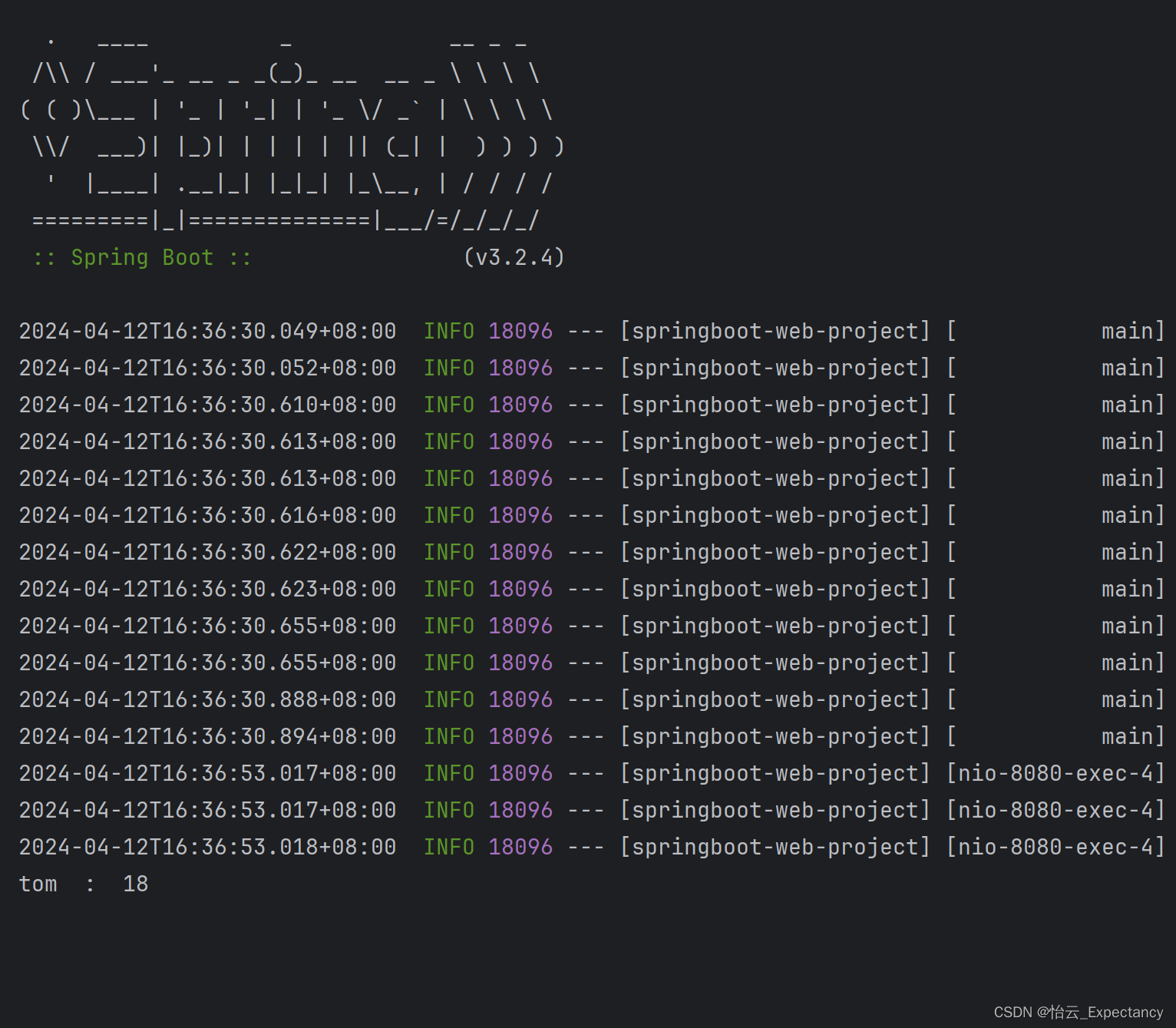 第三次作业：springweb与postman练习-CSDN博客