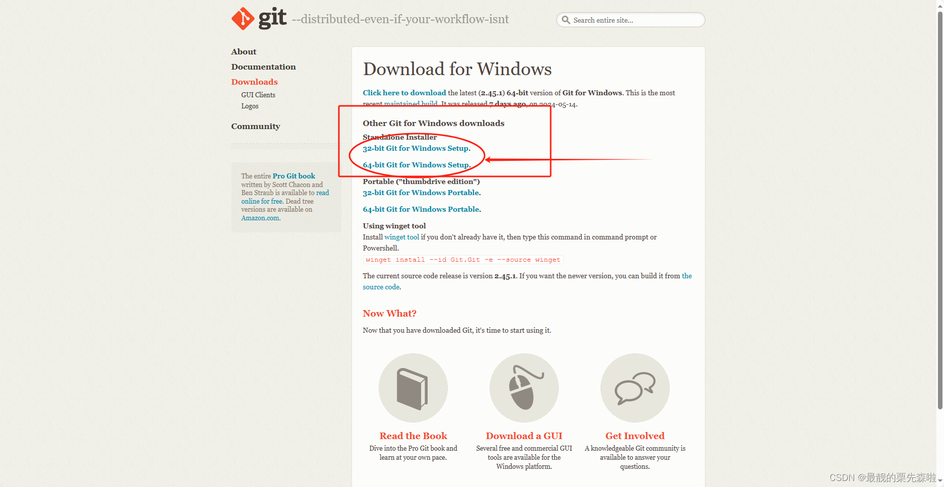 Windows10 git安装_win10安装git-CSDN博客