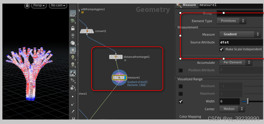 houdini xyzdist primuv 实现按路径走-CSDN博客