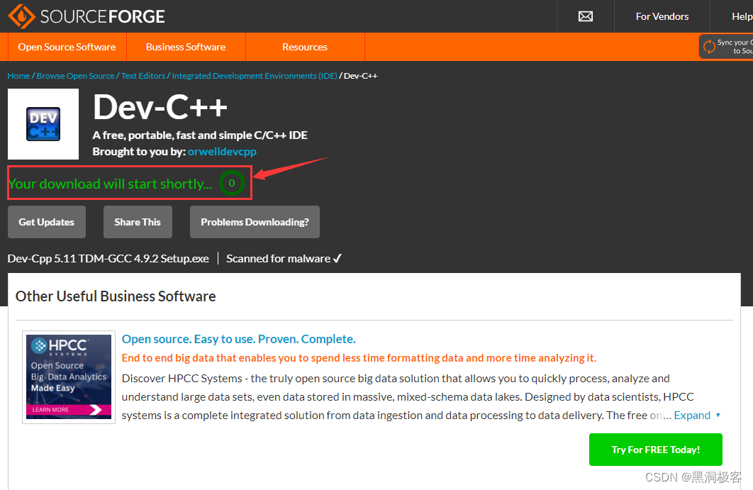 安装教程：Dev-C++（详细图文）-CSDN博客