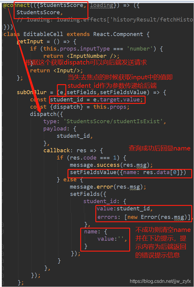 ant design table组件onBlur,onChange,onPressEnter事件，在编辑状态下一个字段改变另外字段根据数据库中对应的响应随之改变的方法-CSDN博客