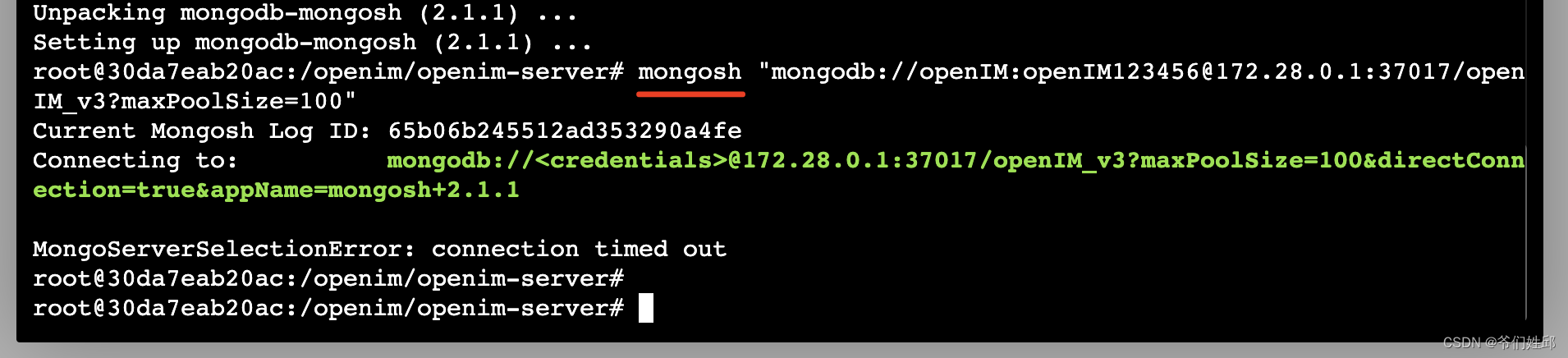 OpenIM，启动！-CSDN博客
