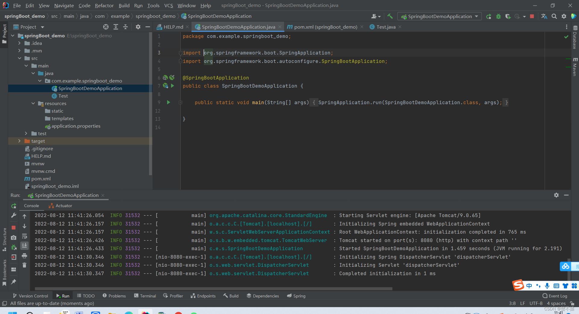idea创建springboot项目_idea中如何在pom.xml中添加springboot-CSDN博客