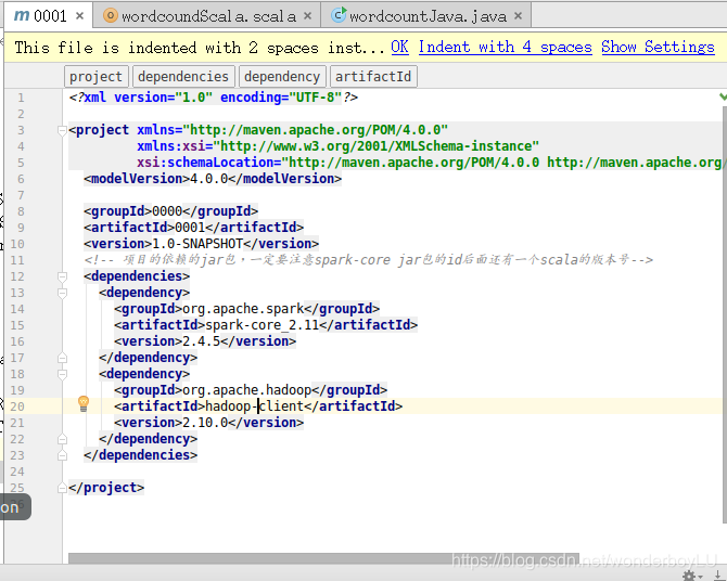 9，基于Scala的wordcount Spark程序_基于scala 的wordcount-CSDN博客