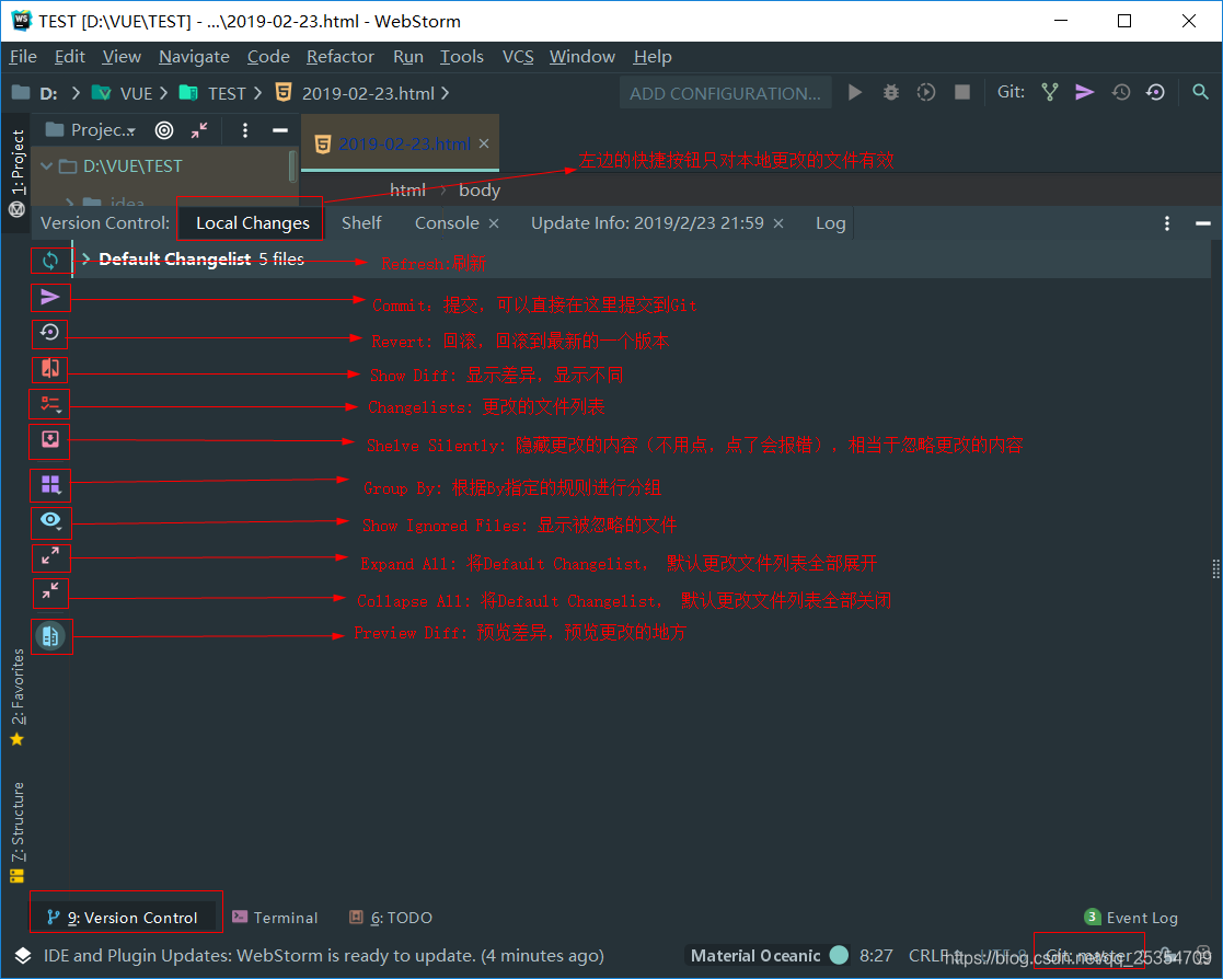WebStorm 2018.2.3 x64 的操作Git_web2018.2.3-CSDN博客