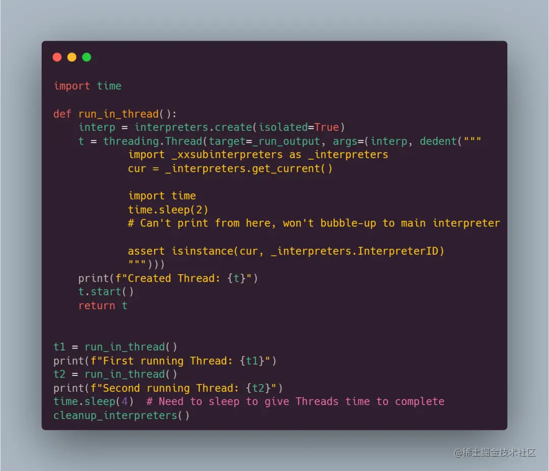 它来了！真正的 python 多线程_python 3.12 sub-interpreters 使用-CSDN博客