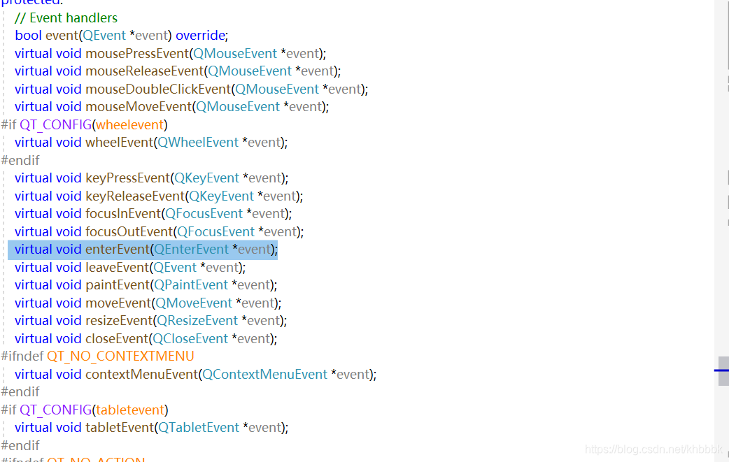 QT 重写enterEvent 鼠标进入事件没有作用-CSDN博客