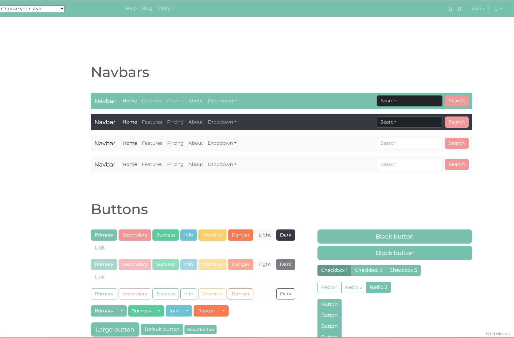 自定义实现Blazor Server 模式 Bootstrap 主题切换_blazor bootstrap-CSDN博客