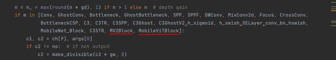 yolov5 backbone 更改为 mobilevit(即改即用)_einopserror: error while processing rearrange-redu-CSDN博客
