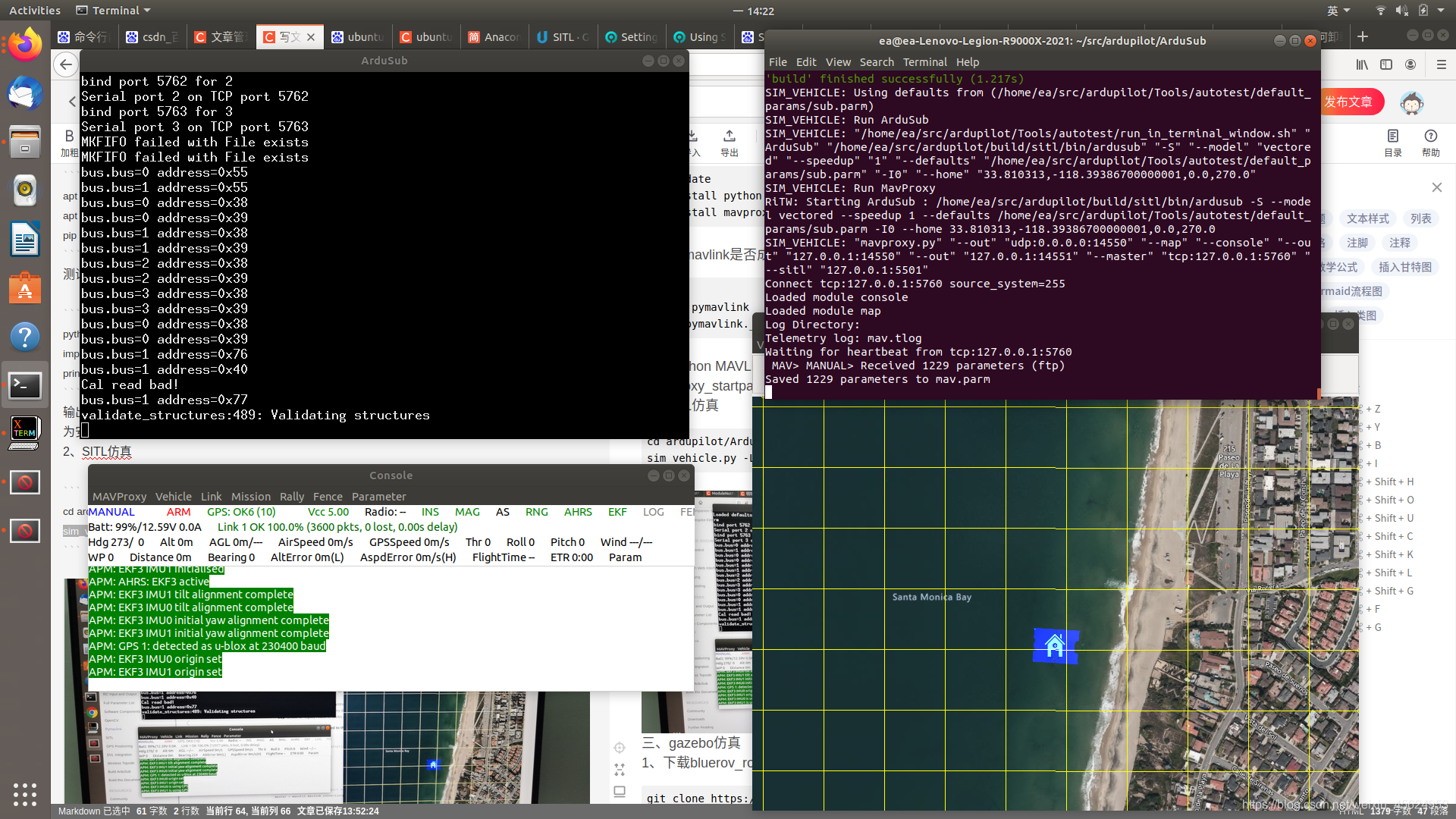BlueROV的源码编译及仿真_bluerov仿真参数-CSDN博客