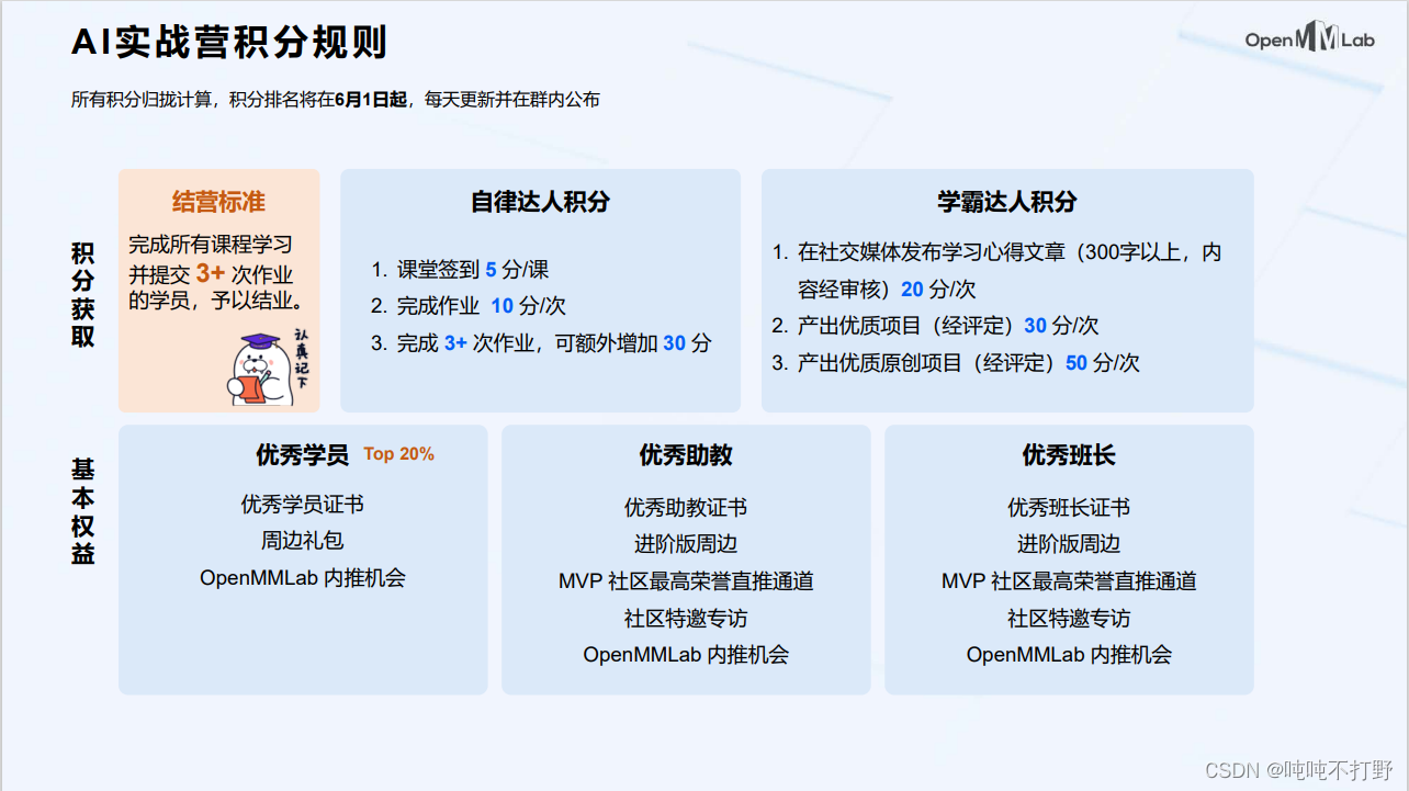OpenMMLab-AI实战营第二期——1. 计算机视觉与OpenMMLab概述_openmmlab ai 实战营是一个为期15天的线上课程,包含计算机视觉和openmmlab框架从-CSDN博客