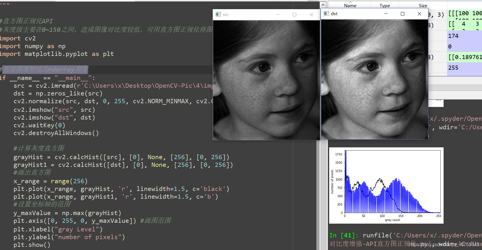 OpenCV-Python-(4)-对比度增强_python opencv增强对比度-CSDN博客
