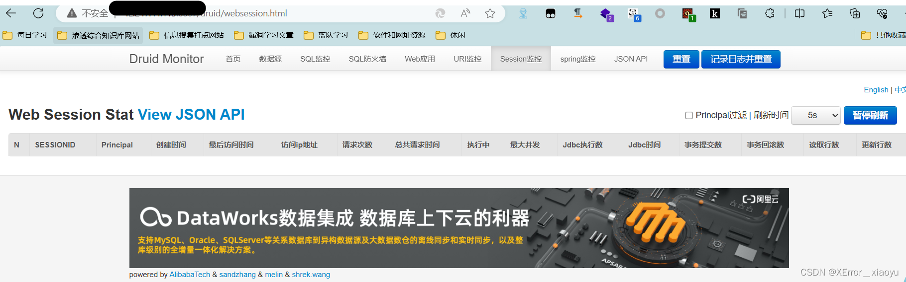 上心师傅的思路分享(二)--Druid monitor-CSDN博客