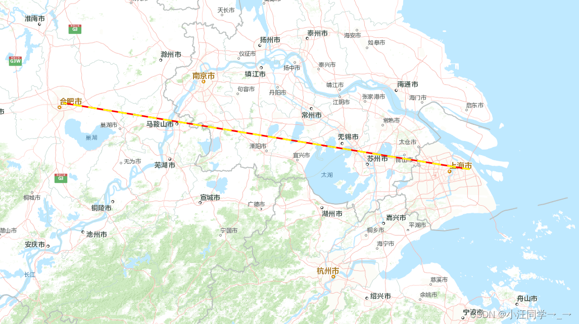 vue3 + openlayers---流动线条（含动画效果）_openlayers 流动线-CSDN博客