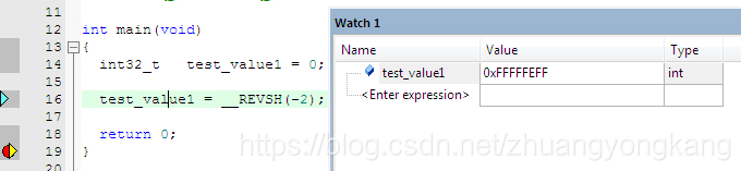 __ASM int32_t __REVSH(int16_t value)接口验证_revsh指令-CSDN博客
