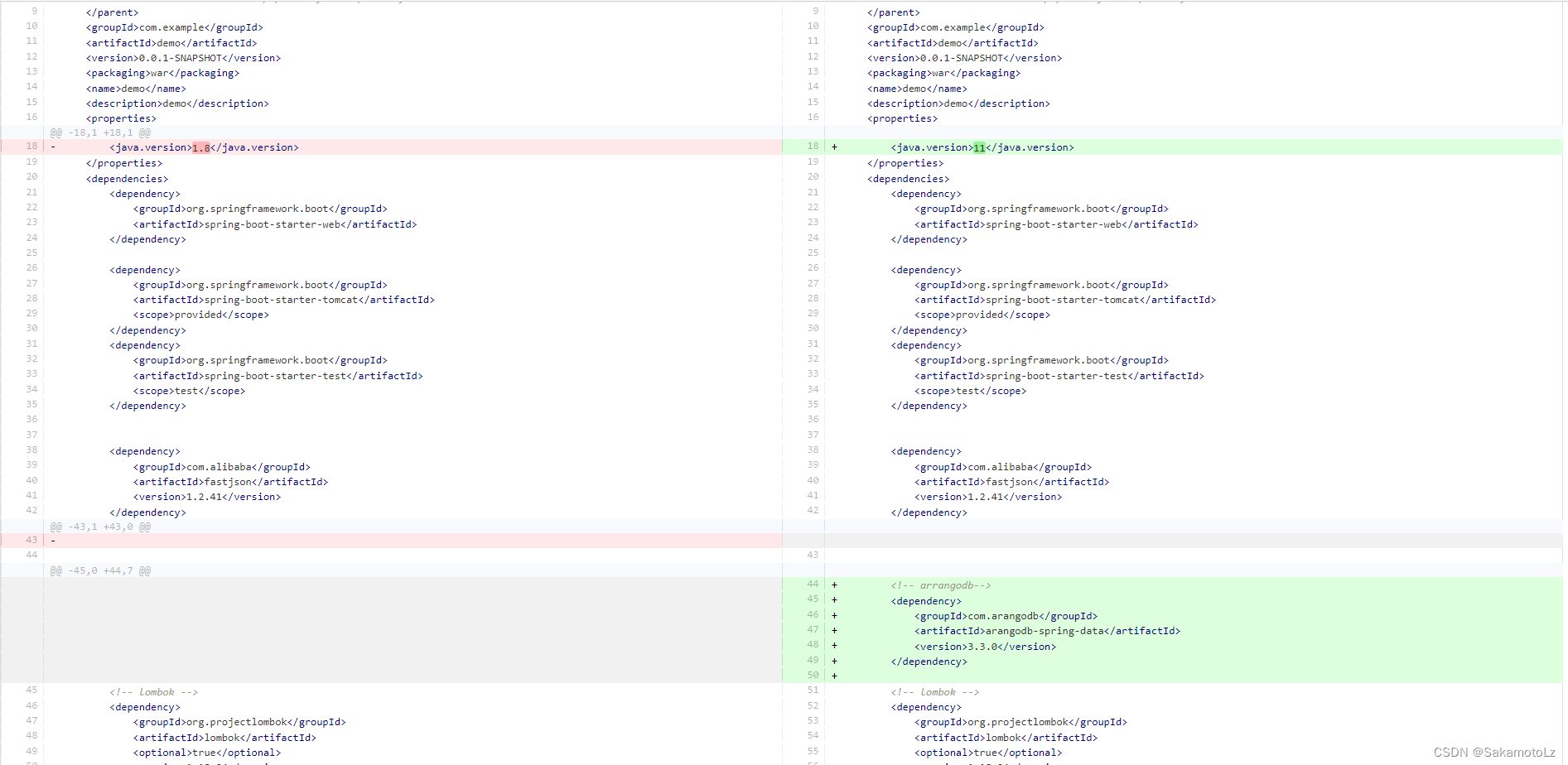 Java-diff-utils对比xml文件差异-CSDN博客