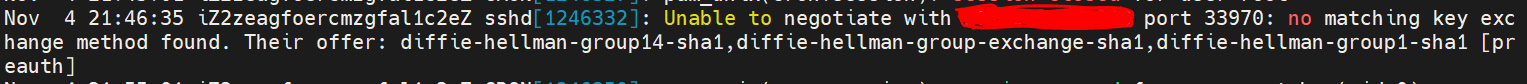 LIBSSH2 rerurned LIBSSH2_ERROR_KEX_FAILURE 该如何处理_libssh2 returned-CSDN博客