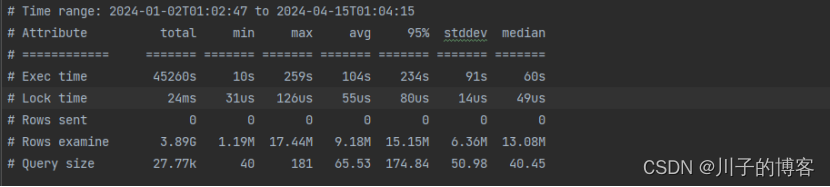 使用yum安装pt-query-digest 并分析MySQL慢查询日志-CSDN博客