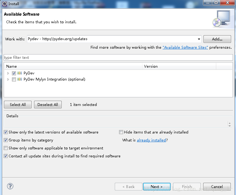 使用Eclipse 搭建Python 开发环境_eclipse pytorch-CSDN博客