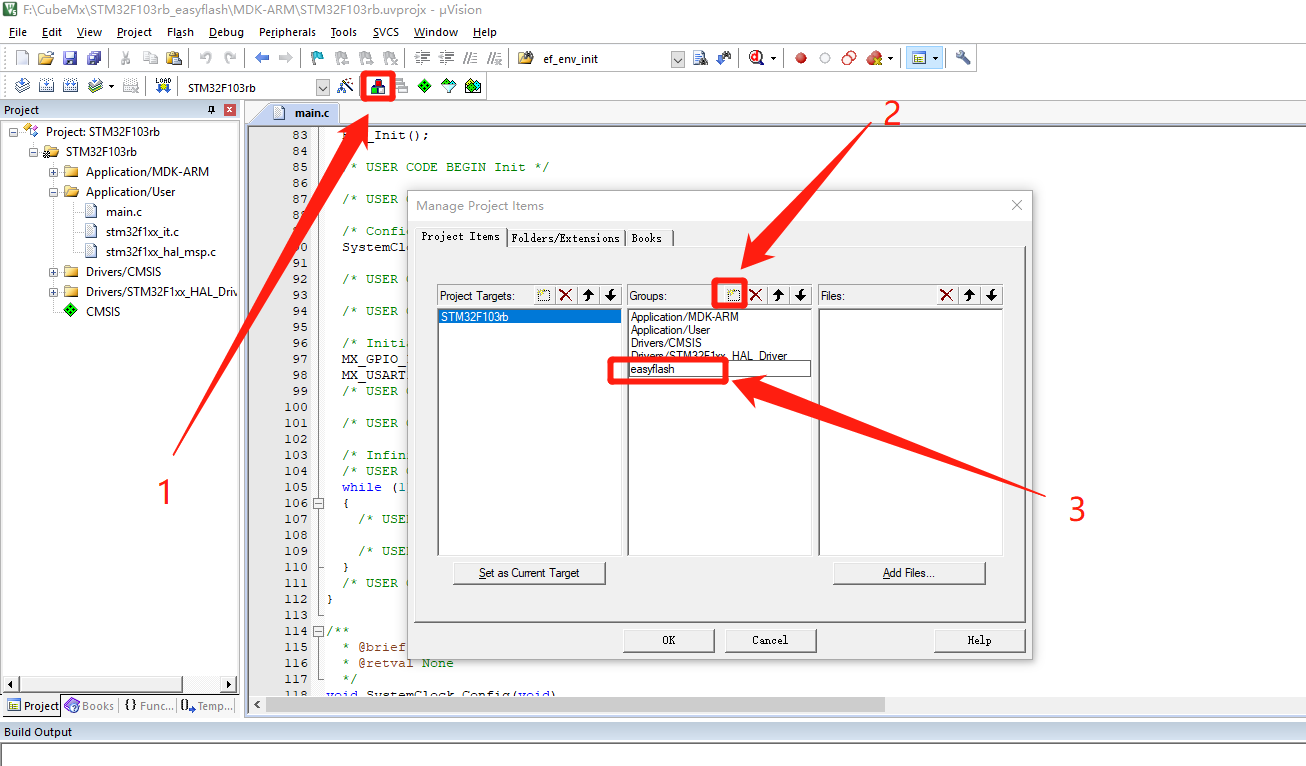 STM32CubeMx开发之路—移植easyflash_stm32 easyflash移植-CSDN博客