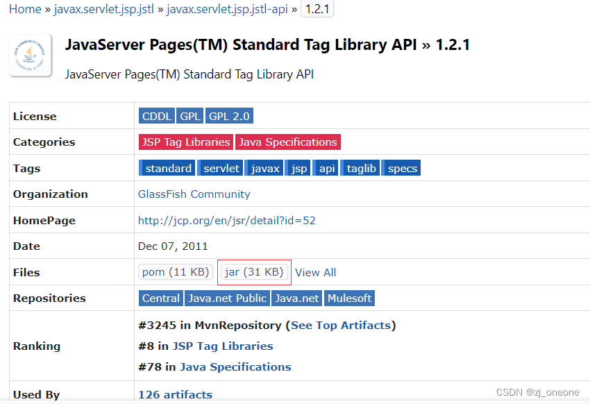 org.apache.jasper.JasperException: 无法在web.xml或使用此应用程序部署的jar文件中解析绝对uri：[http://java.sun.com/jsp ...